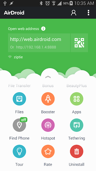 Ben's Journal: AirDroid to the Rescue