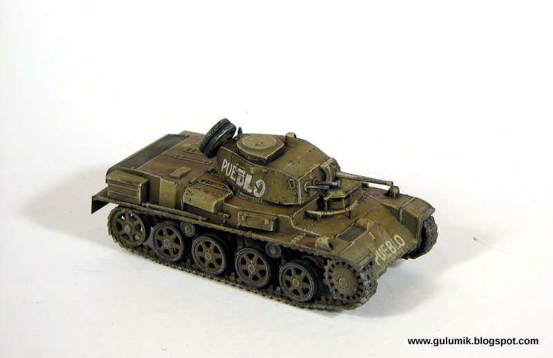 Gulumik Military Models: Stridsvagn m/40 L 1/72