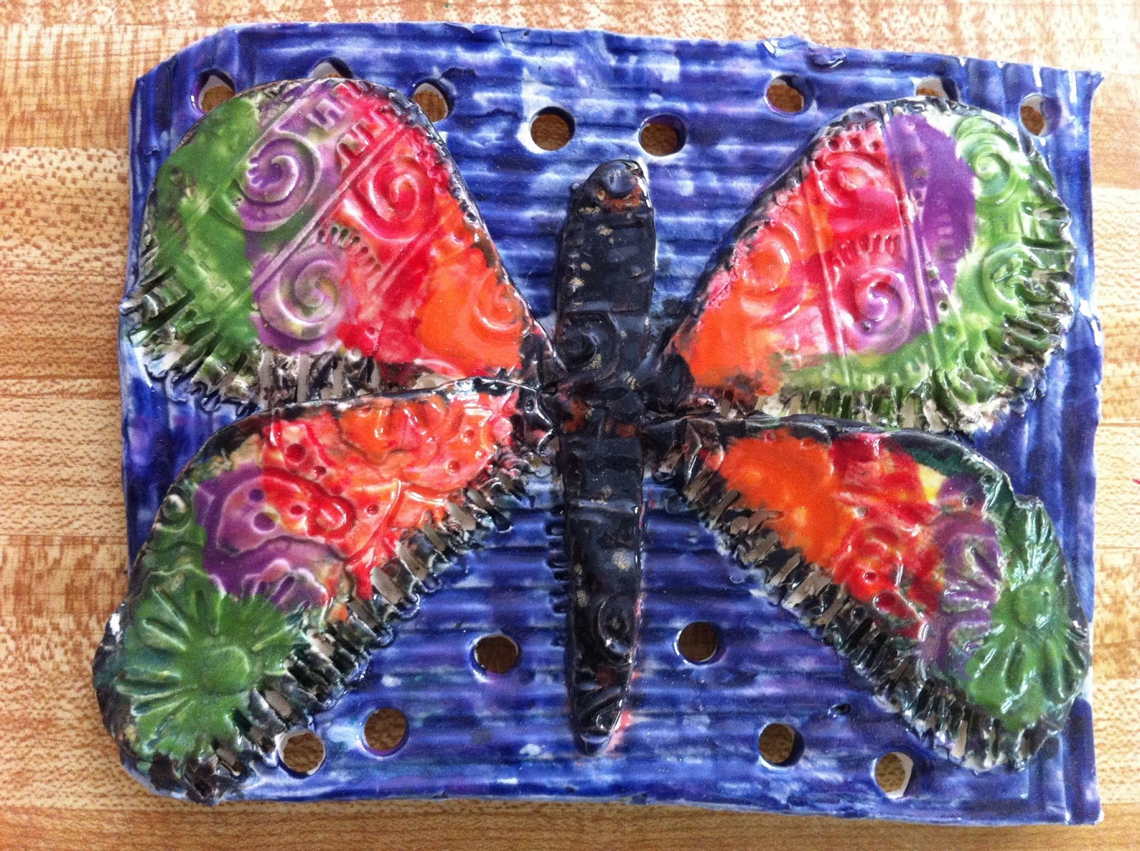 Drip, Drip, Splatter Splash: Clay Butterflies