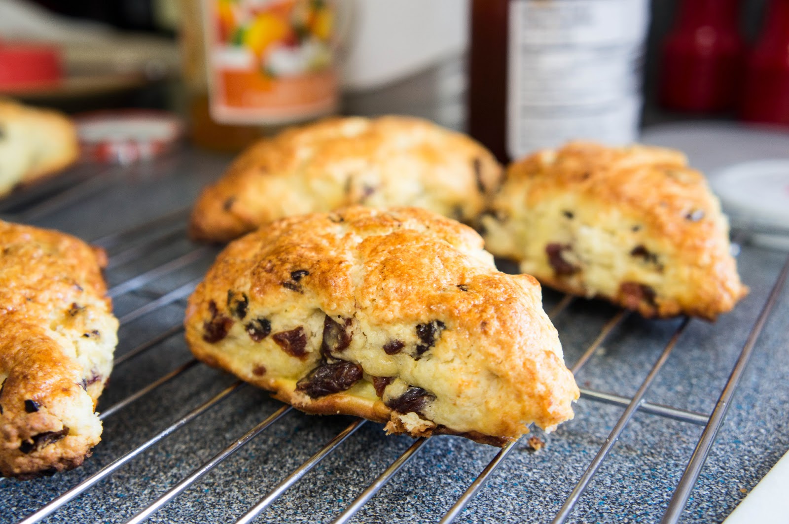 Smart Cookie: Cherry Vanilla Scones (for Easter breakfast)