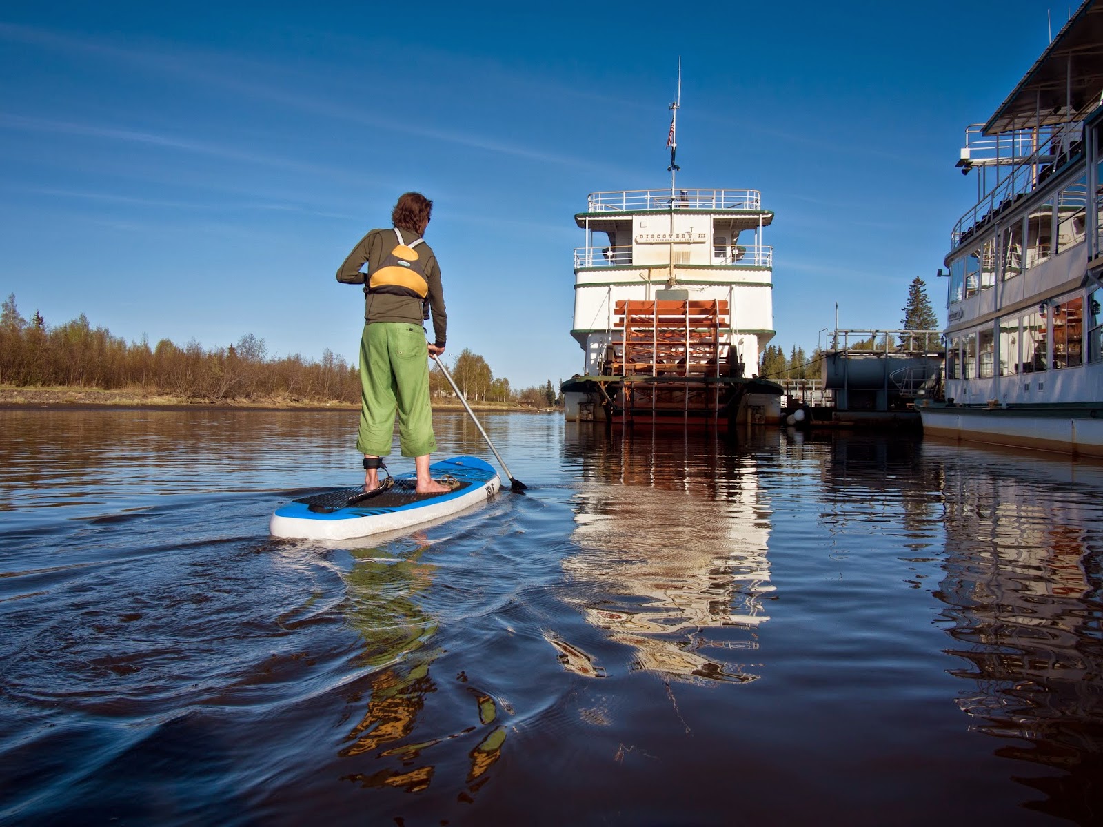 An Alaskan Cruise: Paddle Boat River Cruises