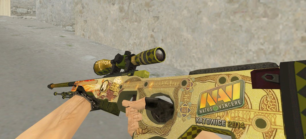 Skin AWP - Dragon Lore com Stickers (CS:GO) HD para CS 1.6 - CS Revo!