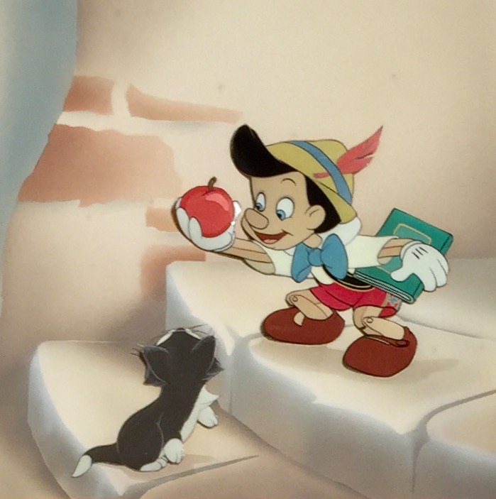 Animation Collection: Original Production Animation Cel of Pinocchio ...