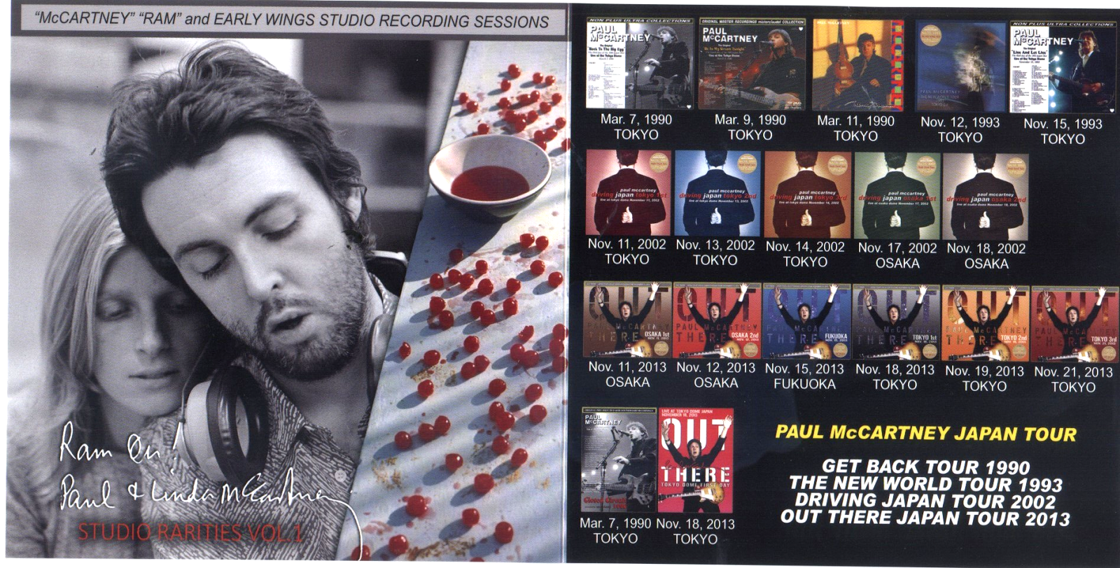 Paul McCartney – Studio Rarities Volume 1 (2 CD)| Misterclaudel (mccd ...