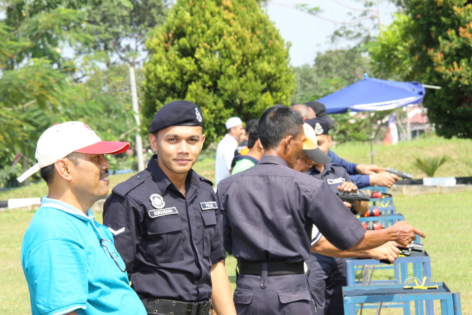 IPD Jasin: ACARA LATIHAN MENEMBAK BERSAMA KETUA-KETUA JABATAN DAERAH ...
