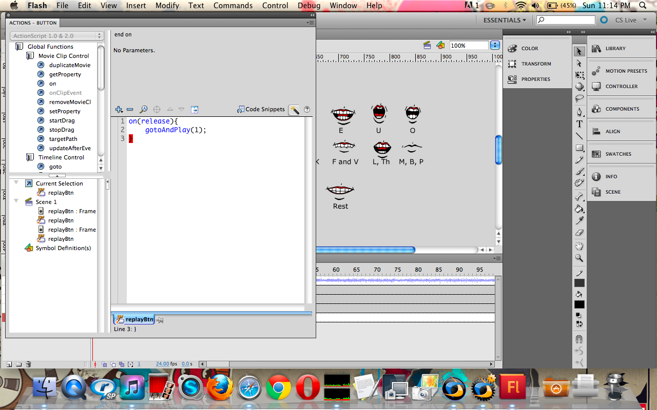 2D animation: 2D animation lip sync mouth Guide.