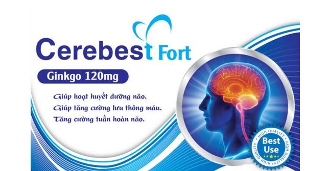 Thông tin dược, thực phẩm chức năng: CEREBEST Fort Giúp hoạt huyết ...