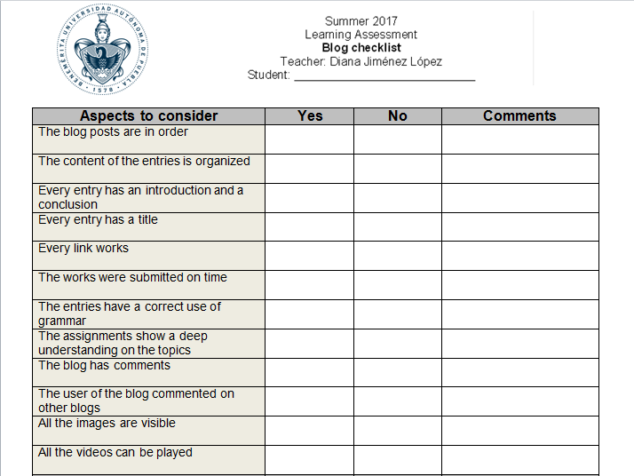 Learning Evaluation : Formative Assessment: Integration