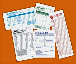 Cetak Nota Faktur Invoice - Percetakan dan Digital Printing