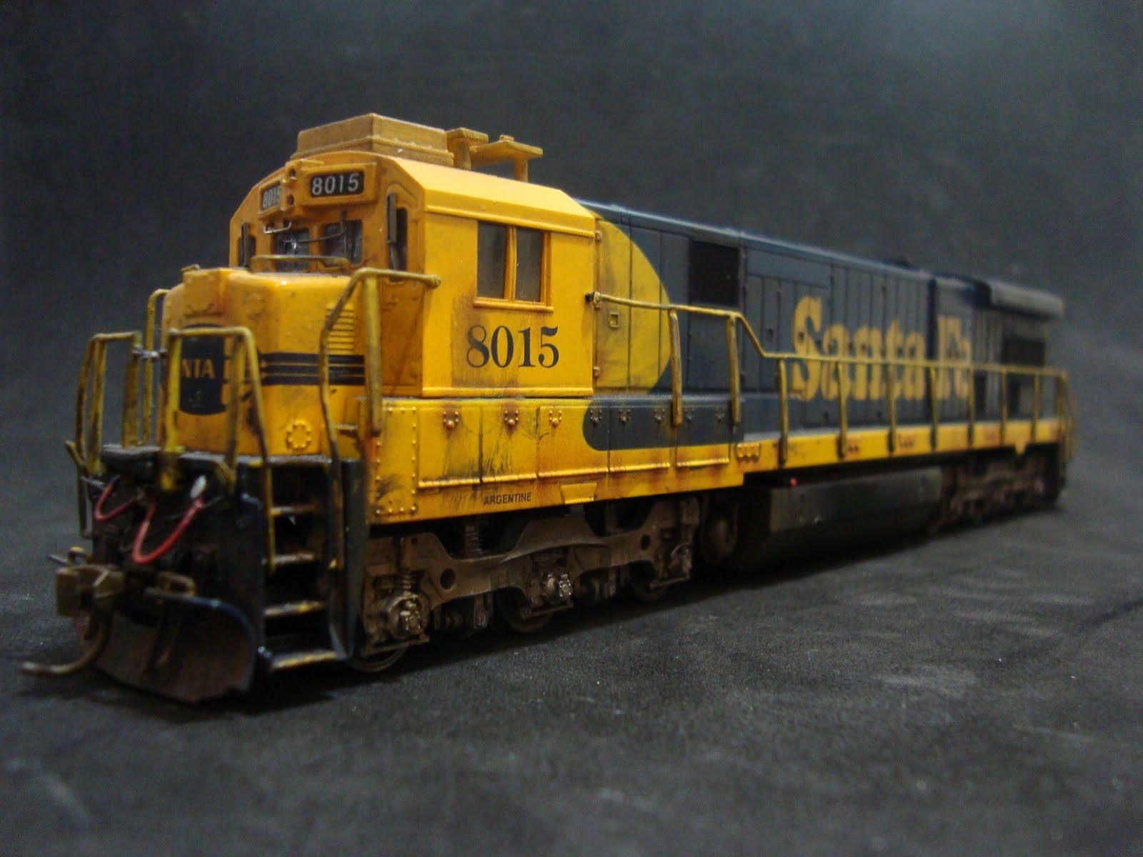 SFTRENS Ferromodelismo HO DCC: Locomotiva GE C30-7 ATSF 8015 BLUEBONNET ...