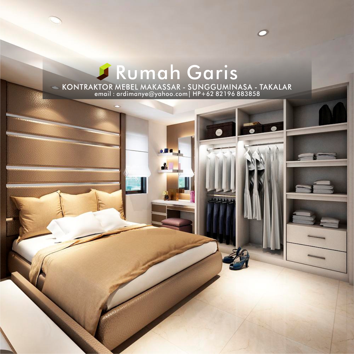 Kontraktor Mebel interior di Takalar - Rumah Garis