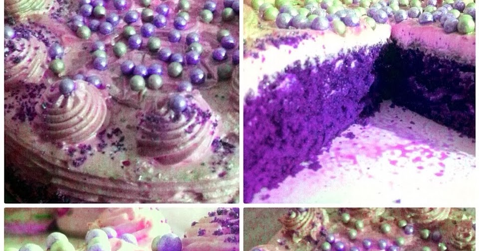 Violet Velvet Cake