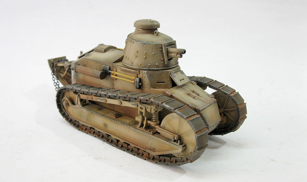 Panzerserra Bunker- Military Scale Models in 1/35 scale: Renault FT 17 ...