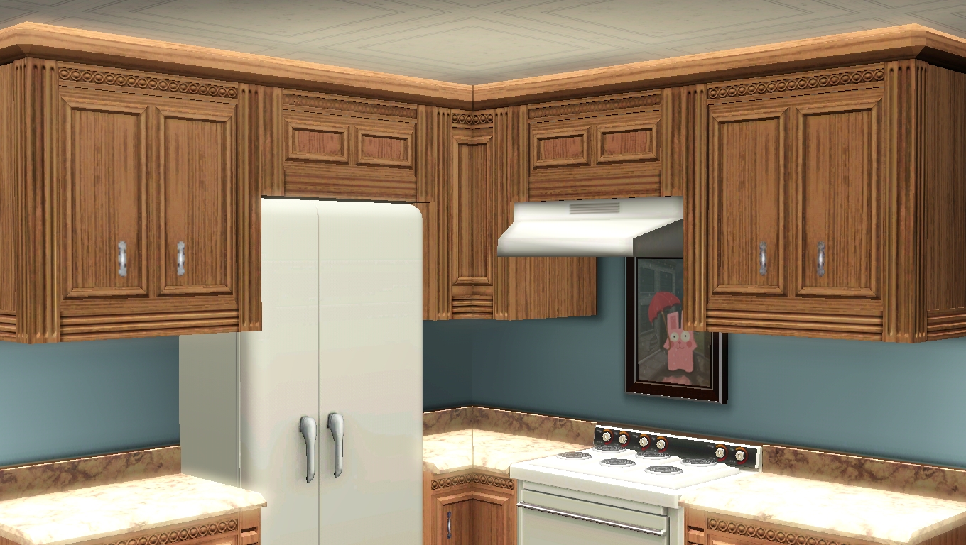Cupcakes Taste Like Violence: Maxis Match - Kitchen Cabinets - Updated 7/16
