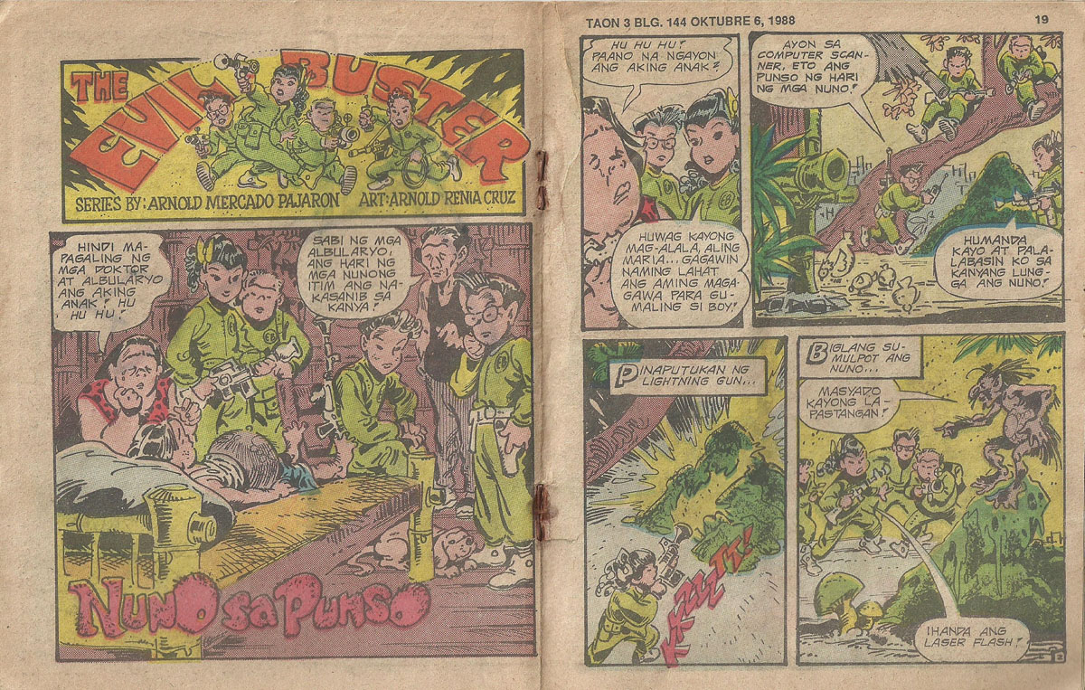 Pinoy Superheroes Universe: THE EVIL BUSTER vs NUNO SA PUNSO