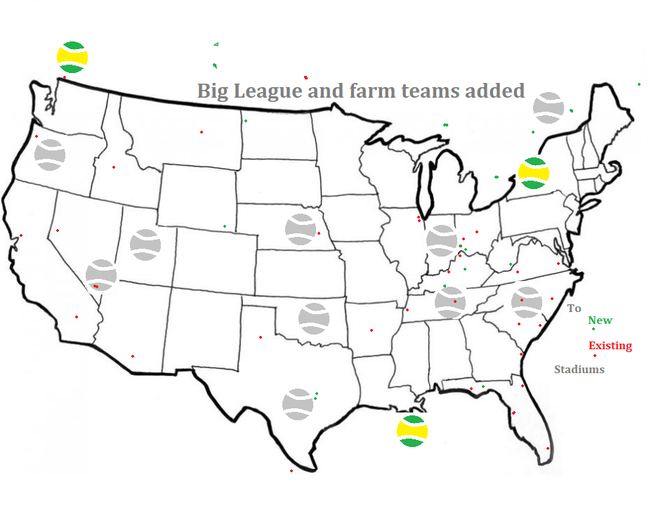 Next Major League Expansion Team: MLB New Orleans Parades affiliates et ...