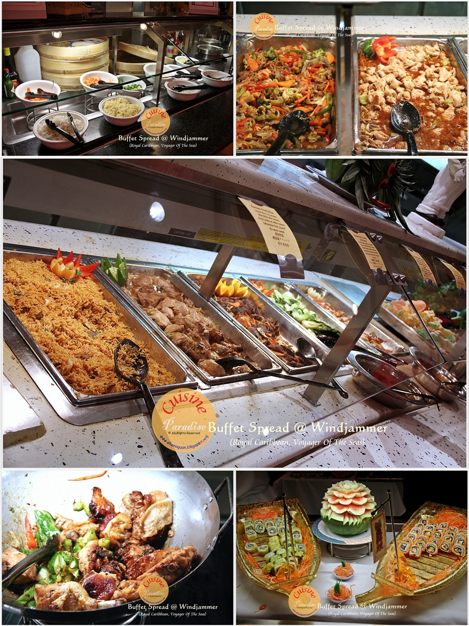 Royal Caribbean Buffet Menu