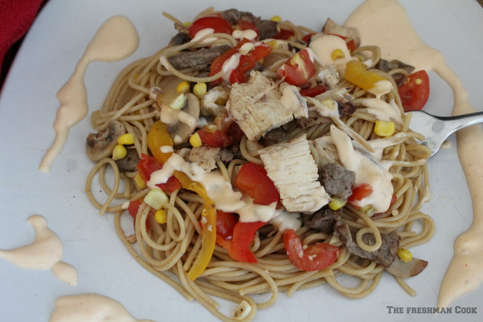 The Freshman Cook Grilled Chicken And Steak Stir Fry Sundaysupper