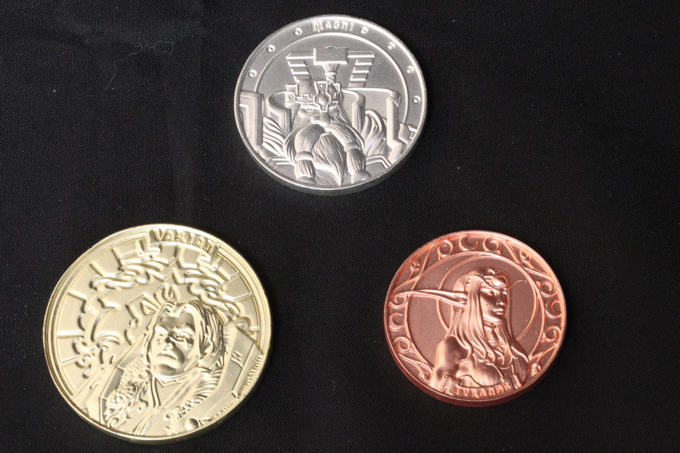 World of Warcraft miniatures: Alliance Collectible Coin Set