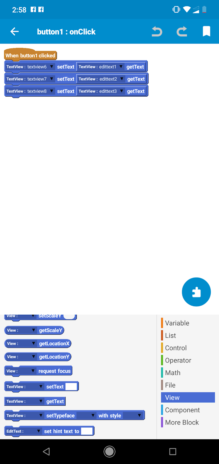 Mengenal Fungsi Dan Cara Menggunakan Widget Button Pada Sketchware Infonya Bang