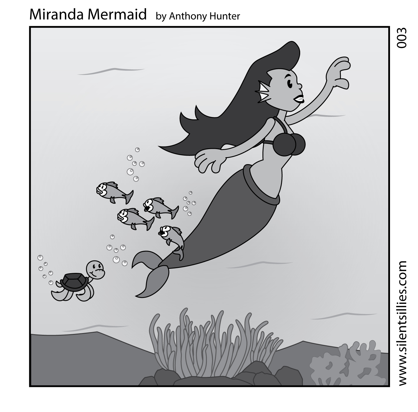 Silent Sillies: Miranda Mermaid 003