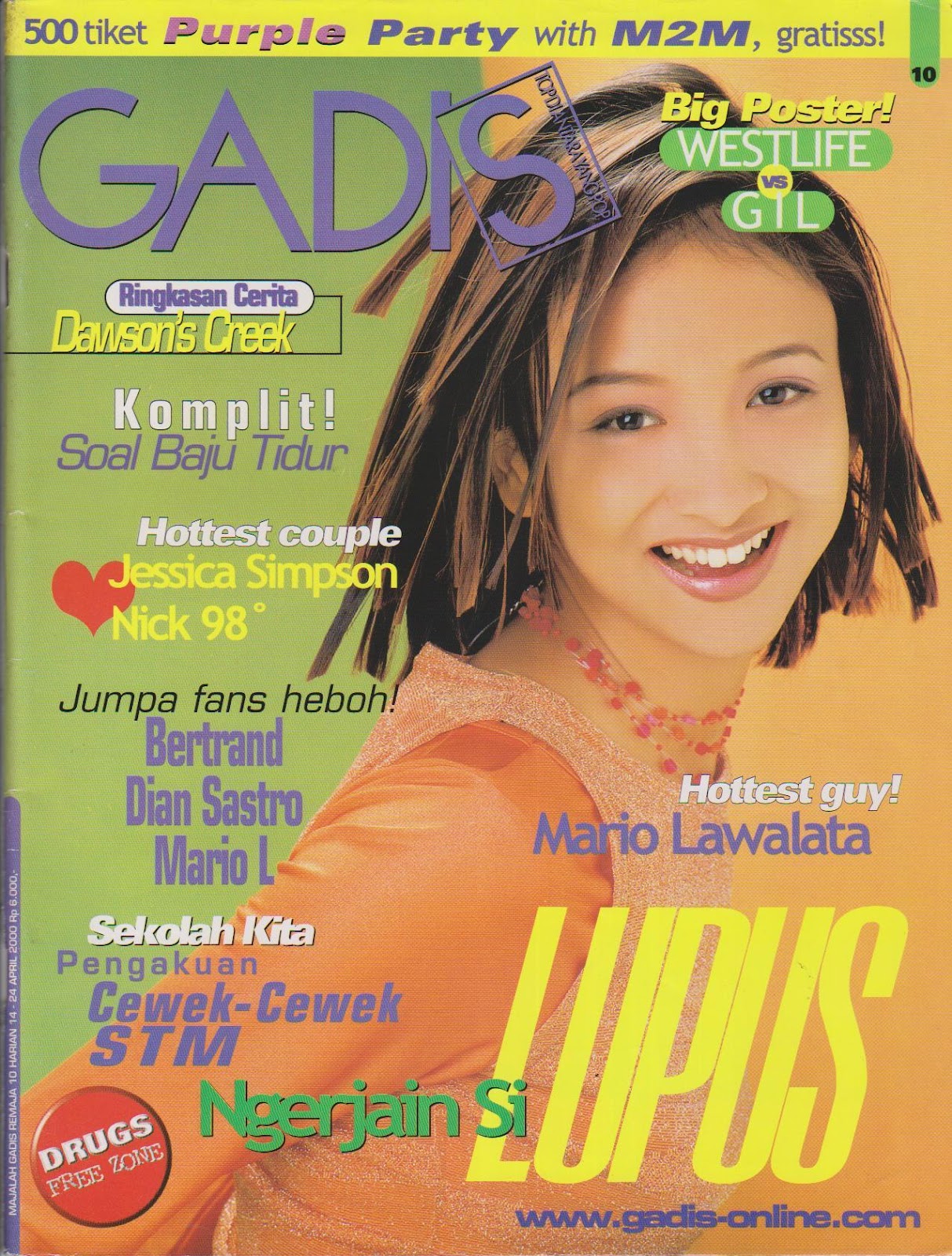 erika van pelt: Majalah Gadis 2000 - 09