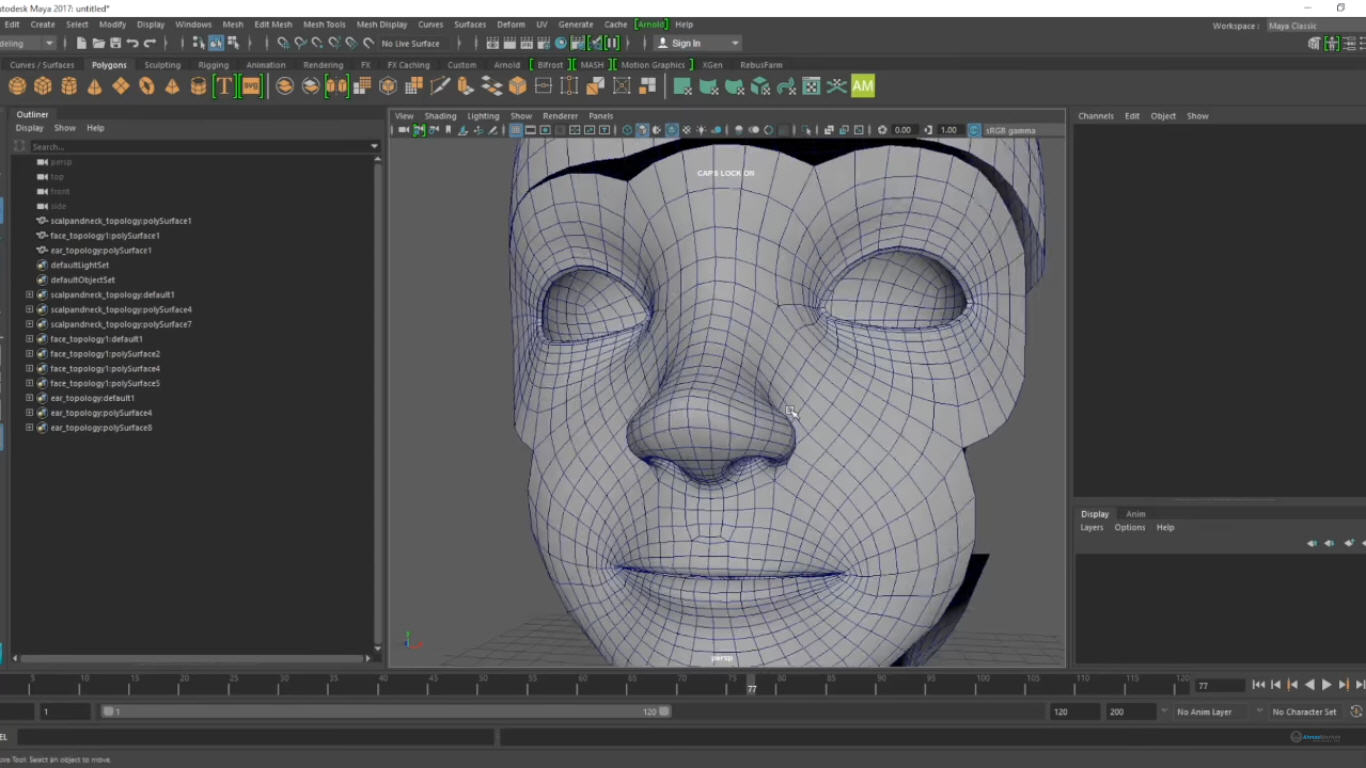 Quick ReTopo Trick In Maya | CG TUTORIAL