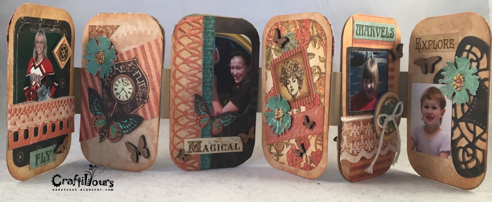 Craftily Yours: Graphic 45 Altoids Mint Can Mini-Album