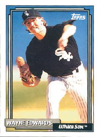 Completing the 1992 Topps set: 1992 Topps #873 Wayne Edwards