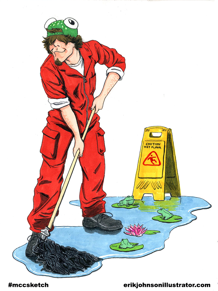 Erik Johnson Illustrator: MCC Weekly 12: Flycatcher