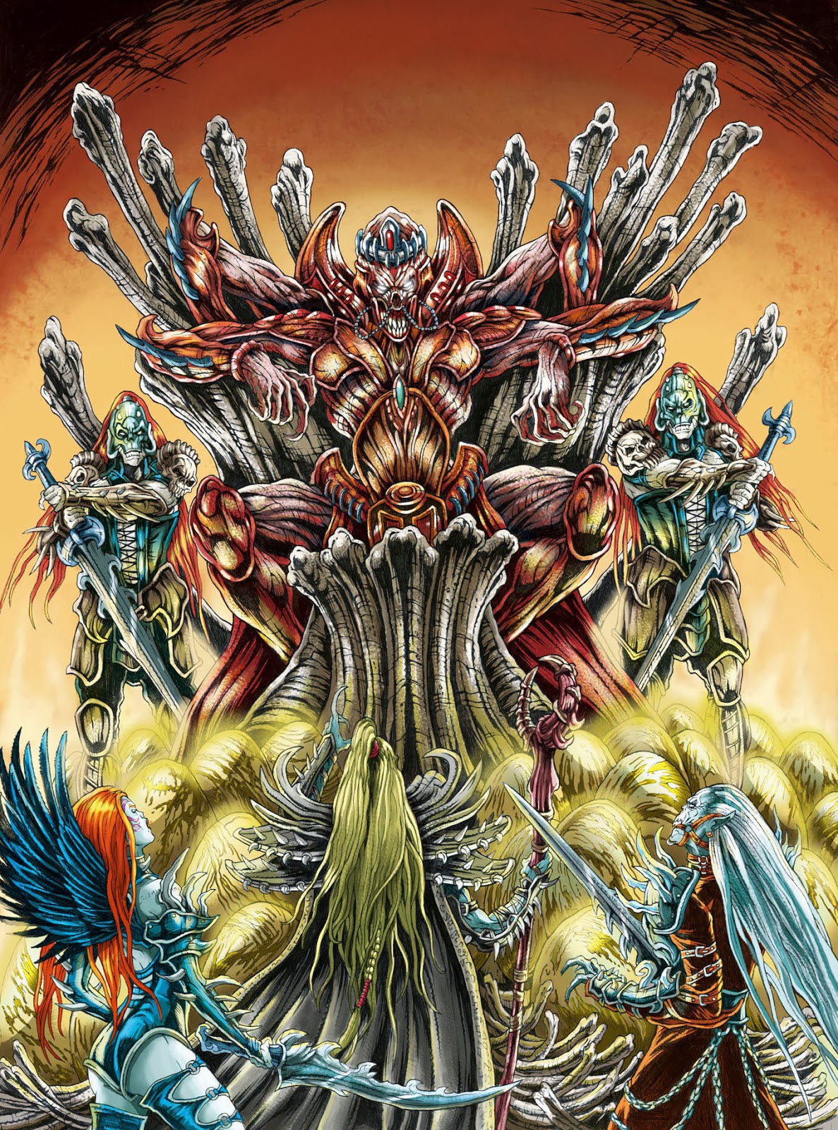 MIKE RATERA ARTBLOG: KABUR THE RED STAR - Dark Dragon Books