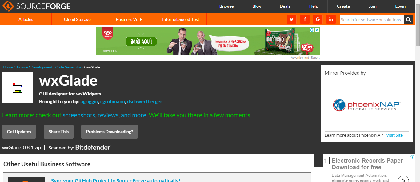Instalacion de WxGlade
