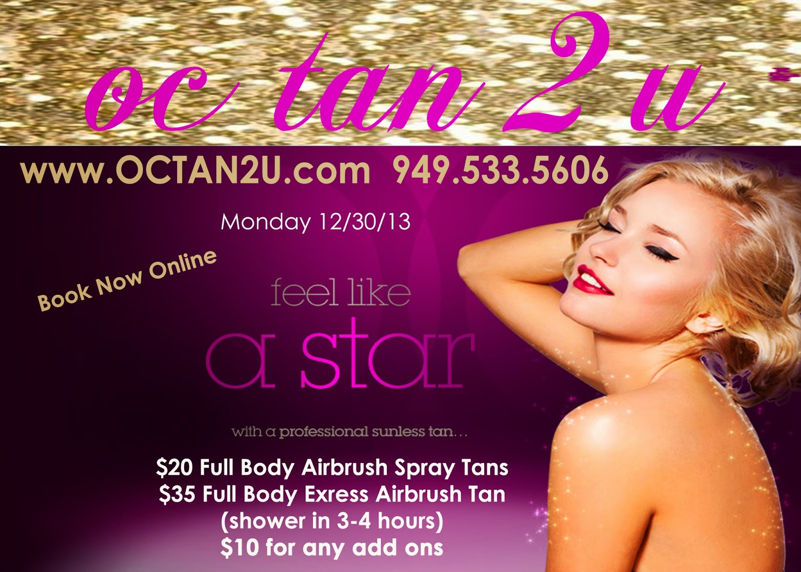 Orange County Spray Tanning 20 Full Body Airbrush Spray Tans By OC orange-county-spray-tanning-20-full-body-airbrush-spray-tans-by-oc