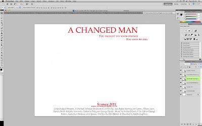 A Changed Man: Poster Editing