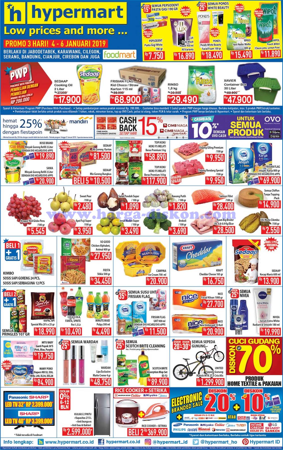 Katalog Harga dan Promo HYPERMART Terbaru