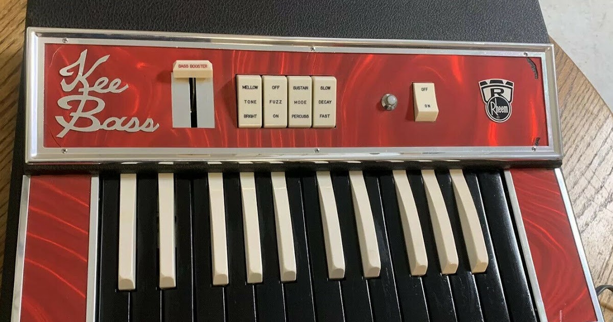 MATRIXSYNTH: 1960’s RHEEM KEE BASS COMBO ORGAN / Bass Synth