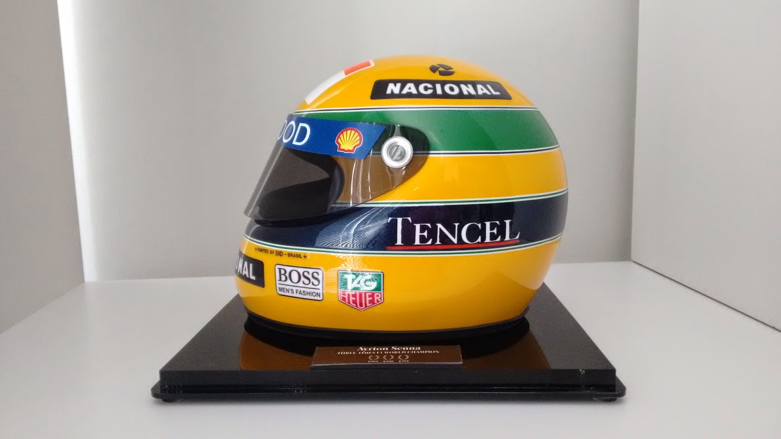 Uma história do capacete de Ayrton Senna - F1 Podium