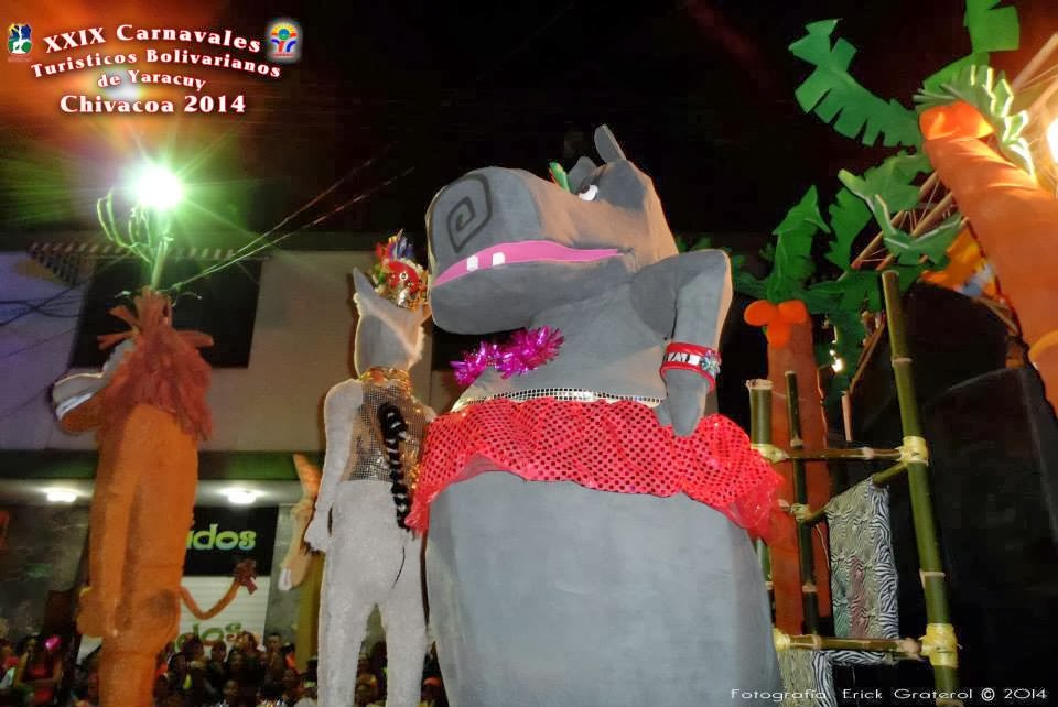 Chivacoa Luz y Letras: CARNAVALES TURISTICOS DE YARACUY: Chivacoa 2014