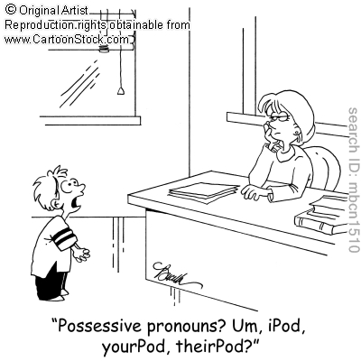 Year 1 English Corner: English Language Cartoons and Comic