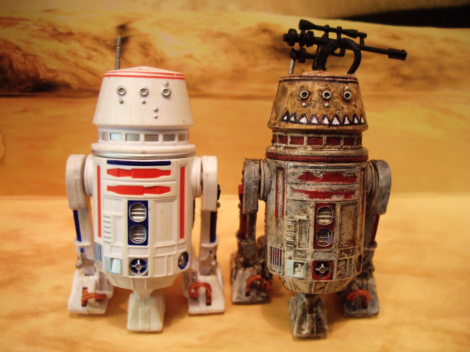 Customs for the Kid: R5-P8 - Pirate Droid