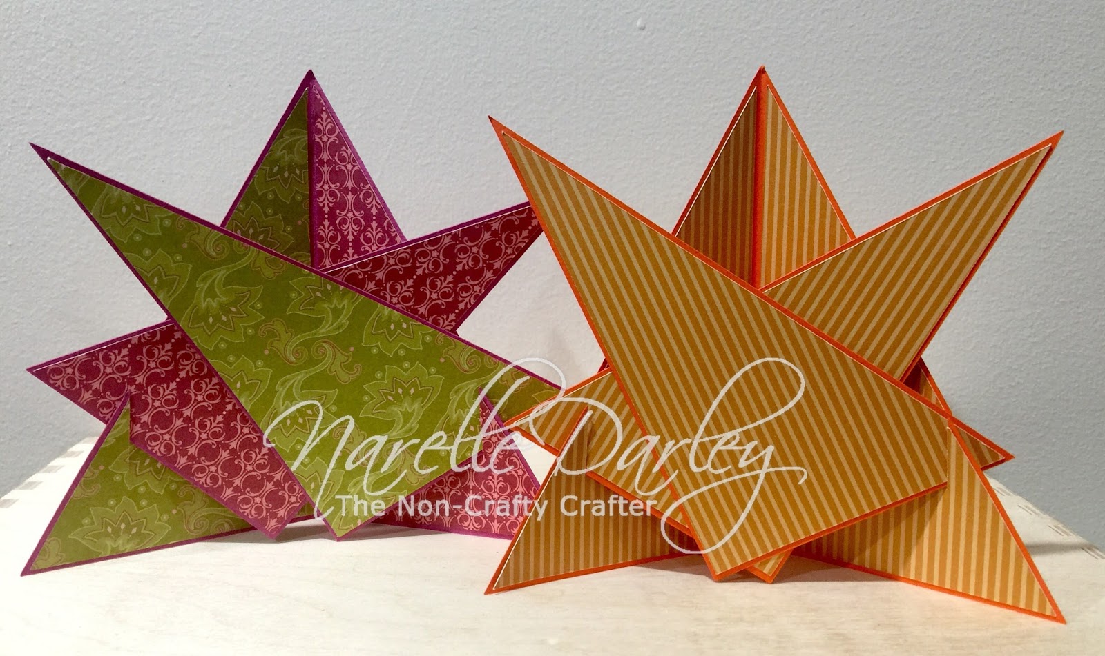 The Non-Crafty Crafter: Star Card Design Space cutting file