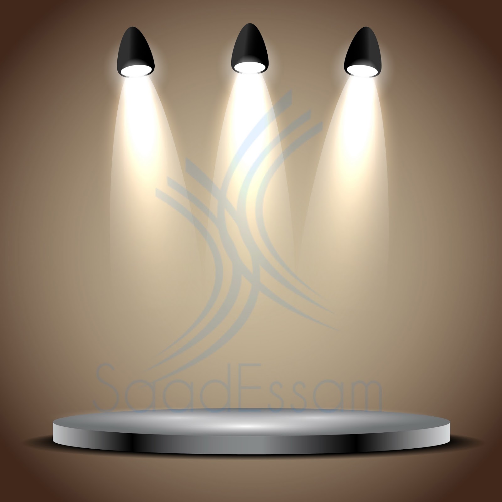 Banners spotlight- vector