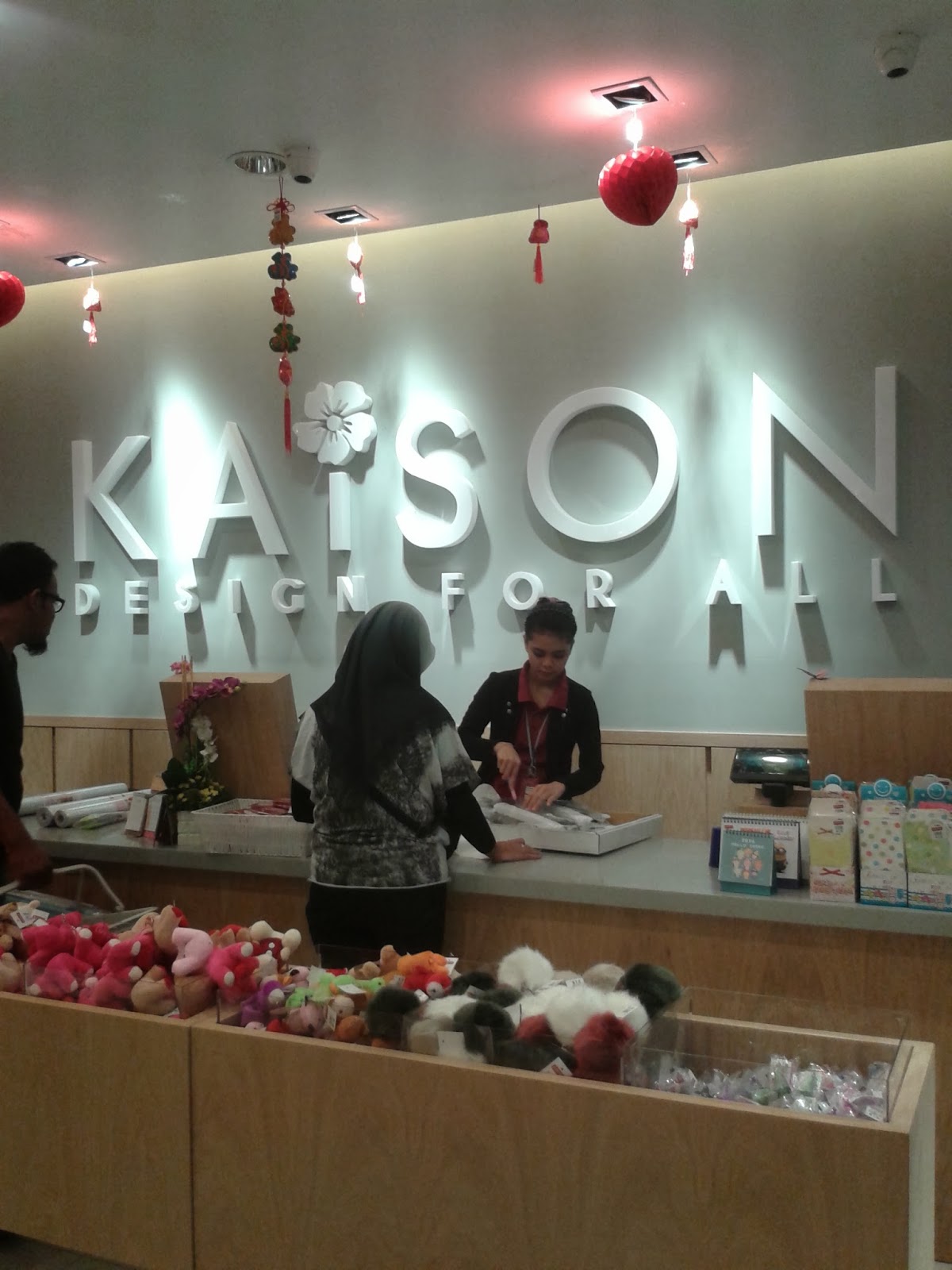 QASIH MAMA: SHOPPING BARANG RUMAH DI KAISON