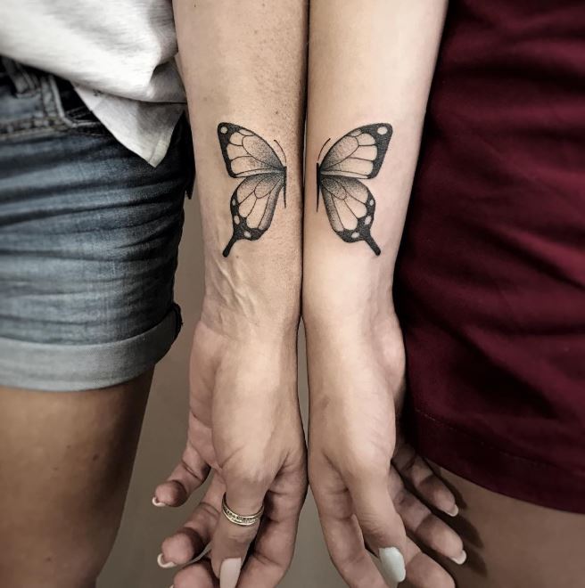 100+ Small Butterfly Tattoos Ideas & Designs (2018) | TattoosBoyGirl