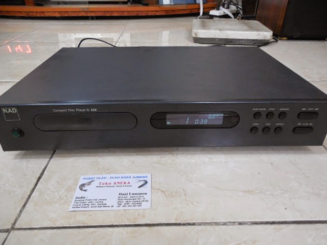 all about audio: NAD CD player C520