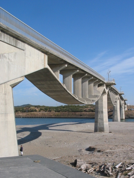 Civil Engineering: SHIOSAI BRIDGE IN JAPAN