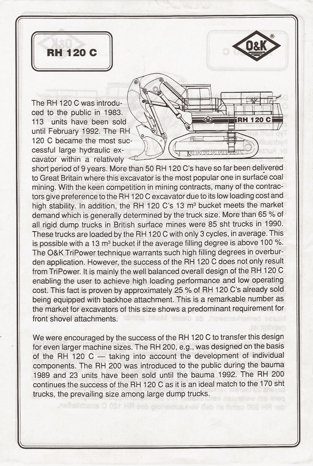 RS-O&K Baumaschinen: O&K RH 120