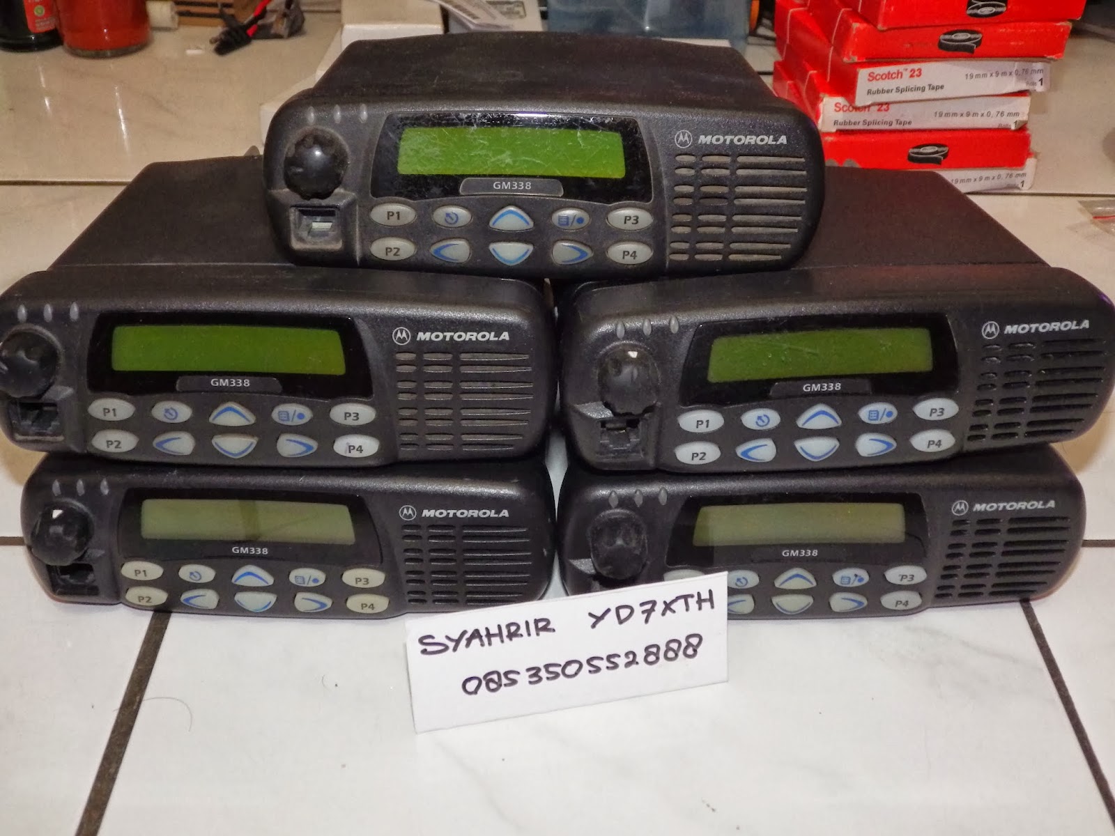 rickyradio: Motorola GM 338 VHF 25 watt.
