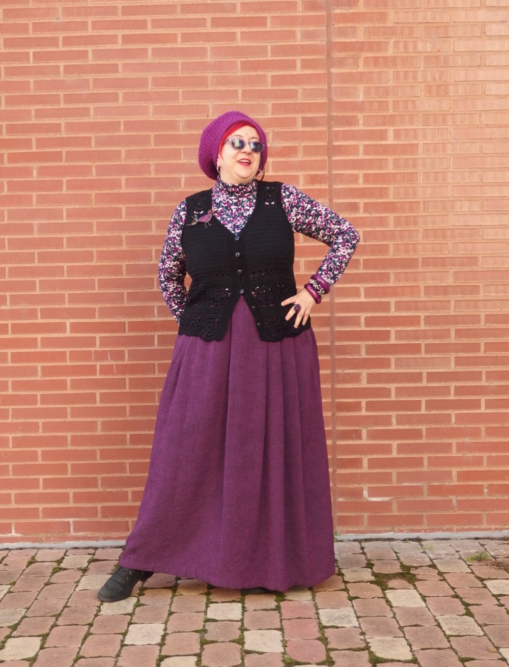 Señora Allnut: purple layers n2