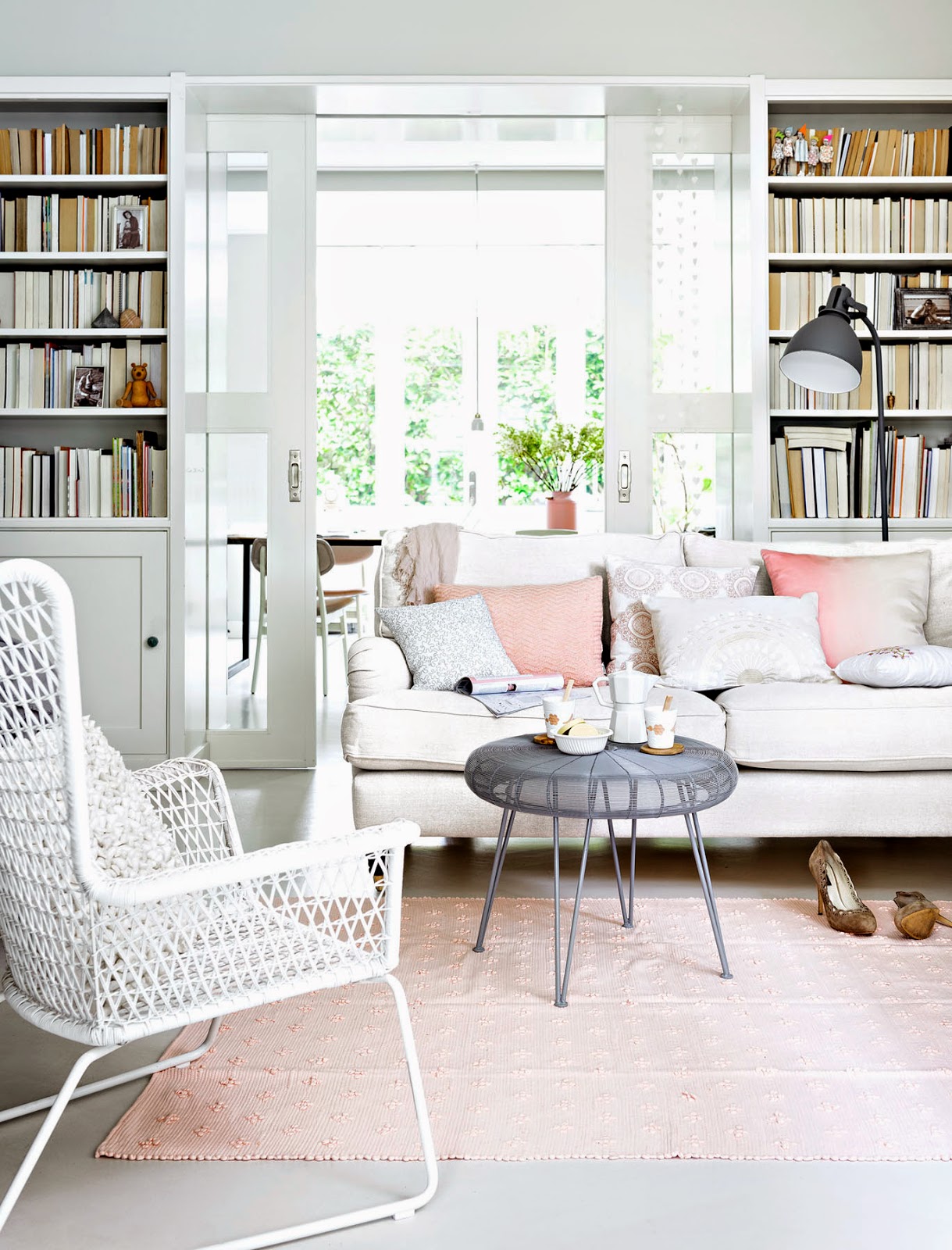 Decoración Fácil: DECORACIÓN EN COLOR ROSA PASTEL